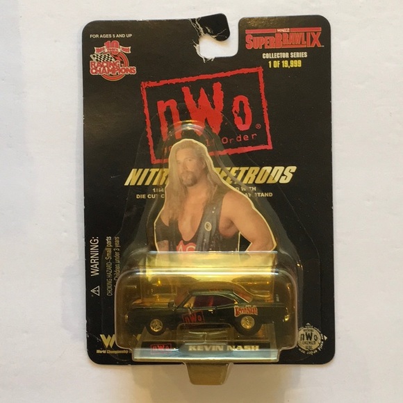 Toys | Kevin Nash Nwo Wcw Nitrostreet Rods Die Cast Car Damaged ...